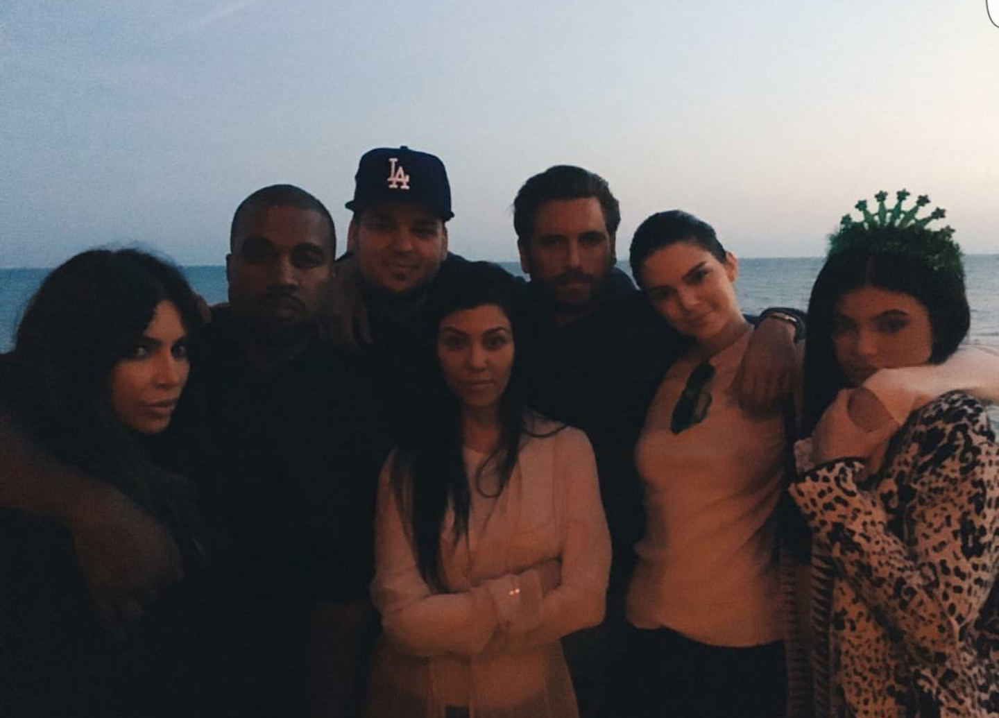 Photos:The Kardashian/Jenner family turn out for Rob Kardashian's ...