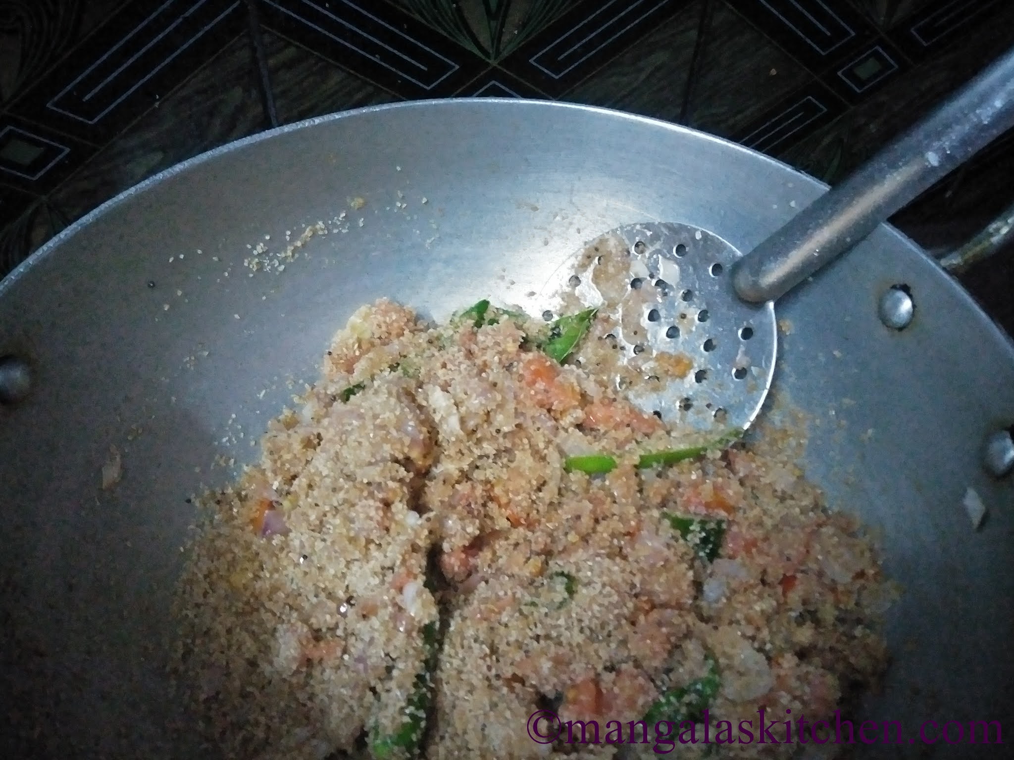 Samba Rava Upma | Godhumai Ravai Upma | Broken Wheat Upma ~ Mangala's ...