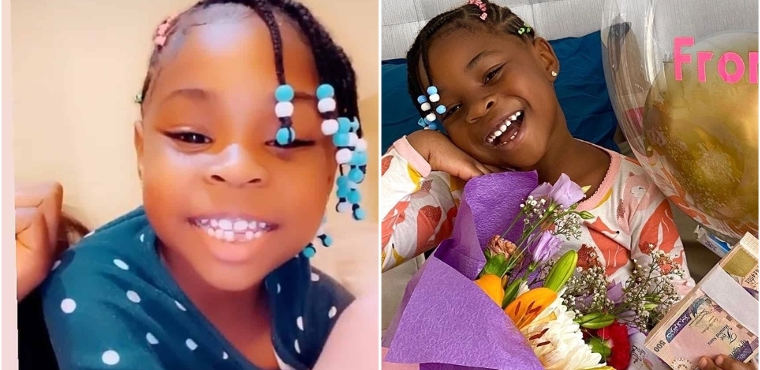 PHOTOS: Davido's Daughter, Imade, Surprised With Lots Of Cash Gift ...