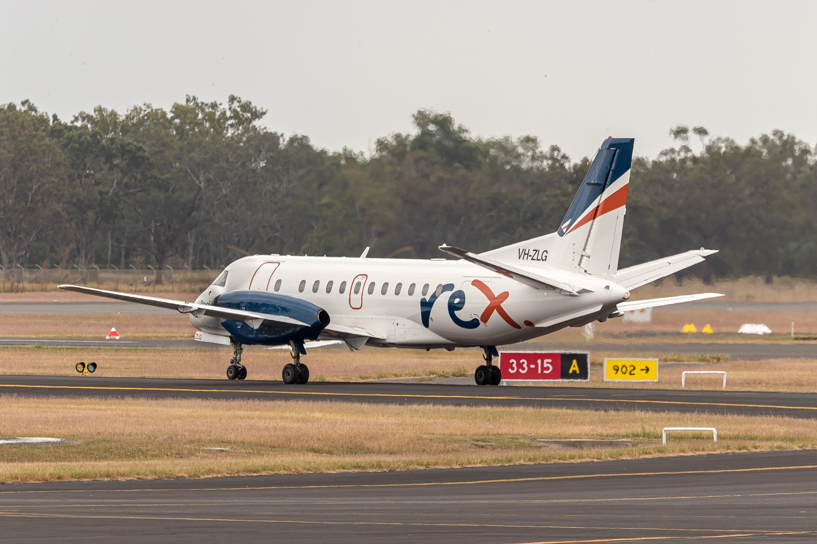 Central Queensland Plane Spotting: Regional Express (REX) SAAB 340B VH ...