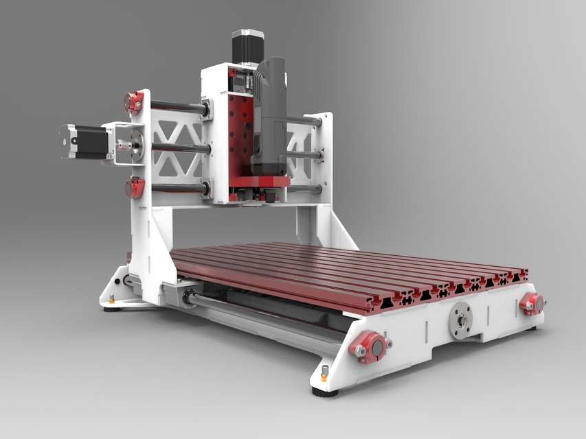58. Mini CNC Milling Machine || free download 3D model