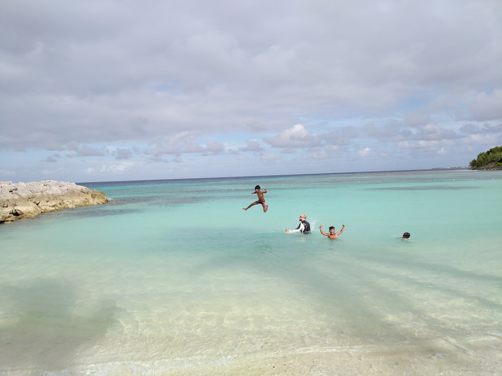 Flying at Emon Beach