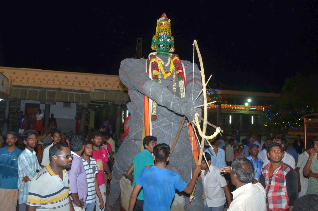 10th Day of 2018 Vasantha Utsavam Festival at Arunachala: Burning of ...