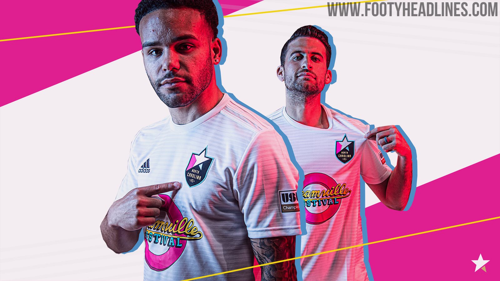 North Carolina FC 2020 Home & Away Kits Released - Sponsored by ...