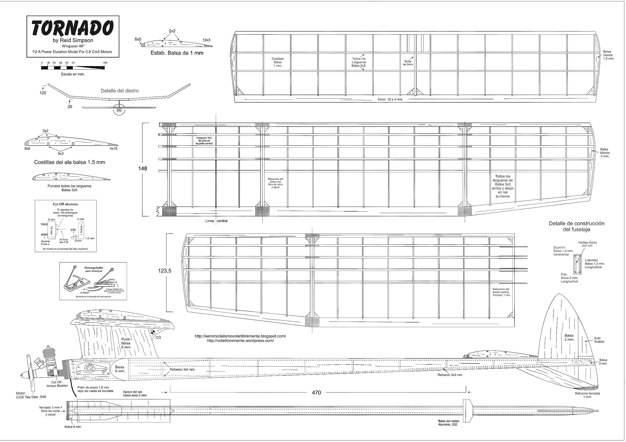 Volar Libremente - Free Flight Models Airplanes