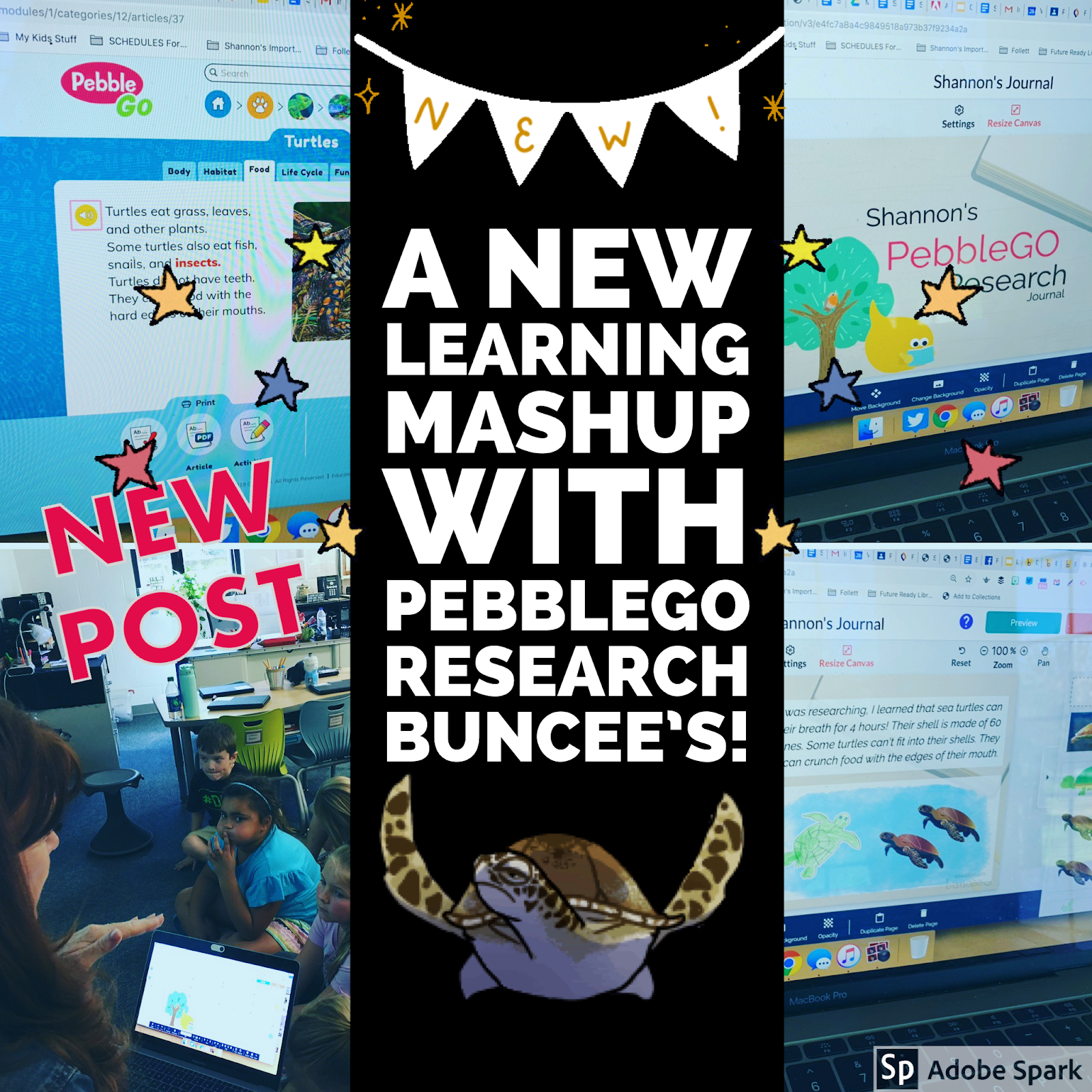 The Library Voice: A NEW Research Mashup With PebbleGo Research Buncee's!
