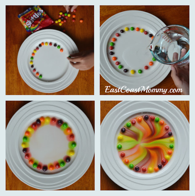 East Coast Mommy: Simple Skittles Science Experiment