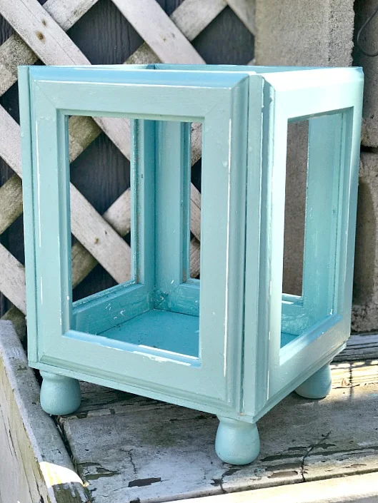 Repurposed Frame Spring Easter Basket
