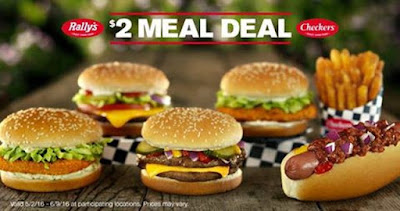 Checkers / Rally's Brings Back $2 Meal Deal