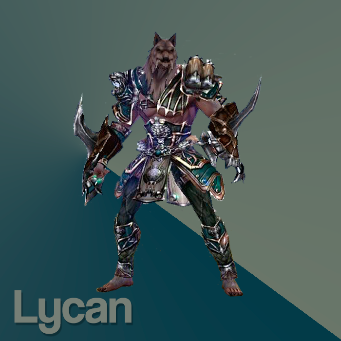 Lycans são formidáveis criaturas lobo que já foram infectados por um ...