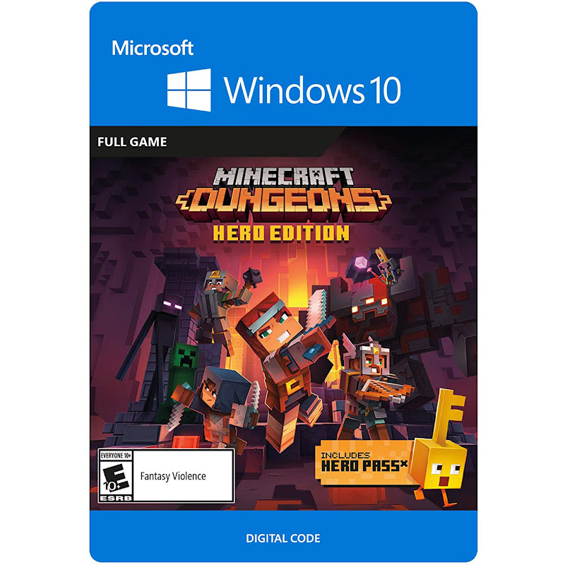 Minecraft Minecraft Dungeons Hero Edition Video Game Item | Minecraft Merch