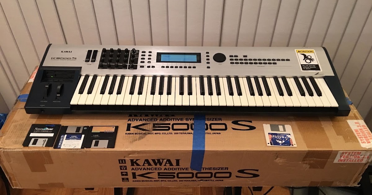 MATRIXSYNTH: KAWAI K5000S Additive & PCM Synthesizer SN 602777 with ...