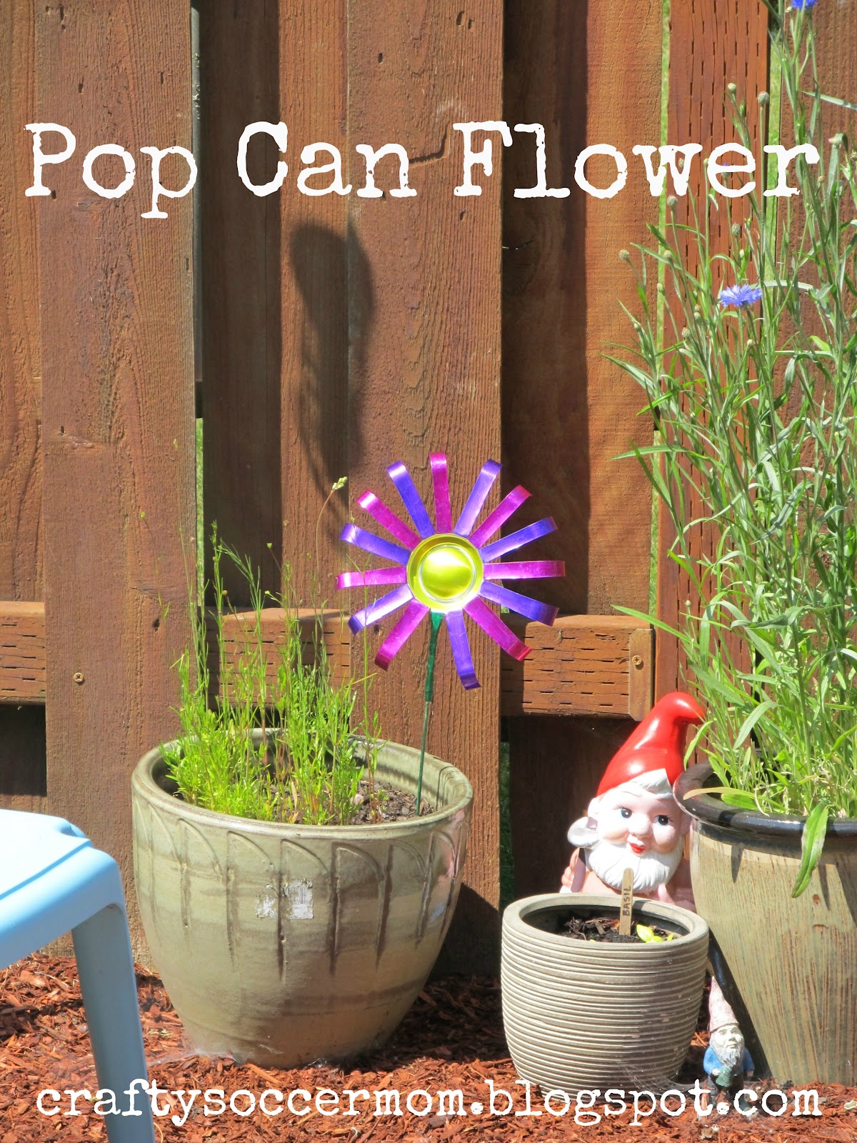 Crafty Soccer Mom: Pop Can Flower