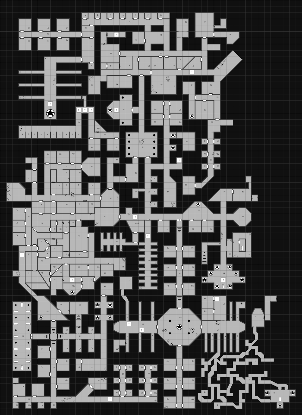 Crawling for Coppers: Barrowmaze Mapping (Area 1)