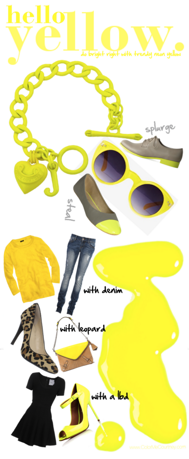 Color Me Courtney - hello yellow.