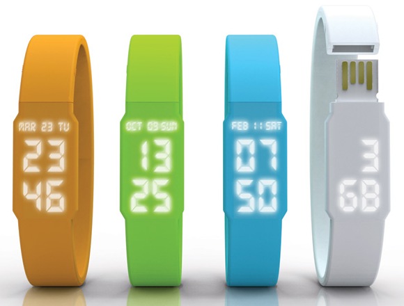 D i s k - O n - K e y: Led Watch and USB Flash Drive in one