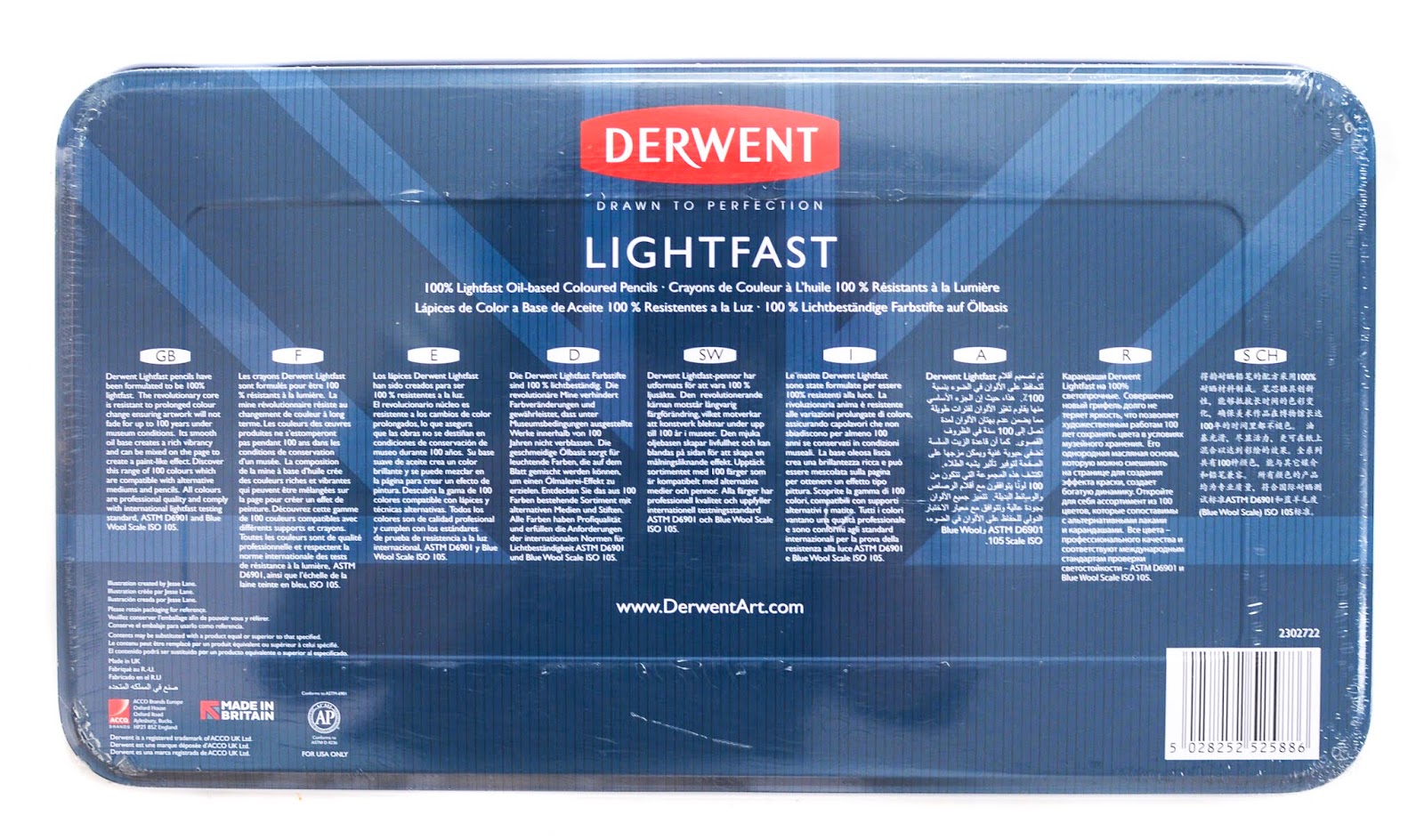 Derwent 72 Lightfast Colored Pencils | Jenny's Crayon Collection