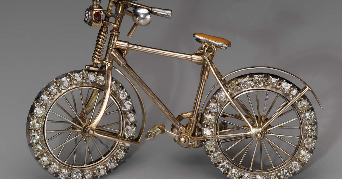 Two Nerdy History Girls: The Significance of a Diamond-Studded Bicycle ...