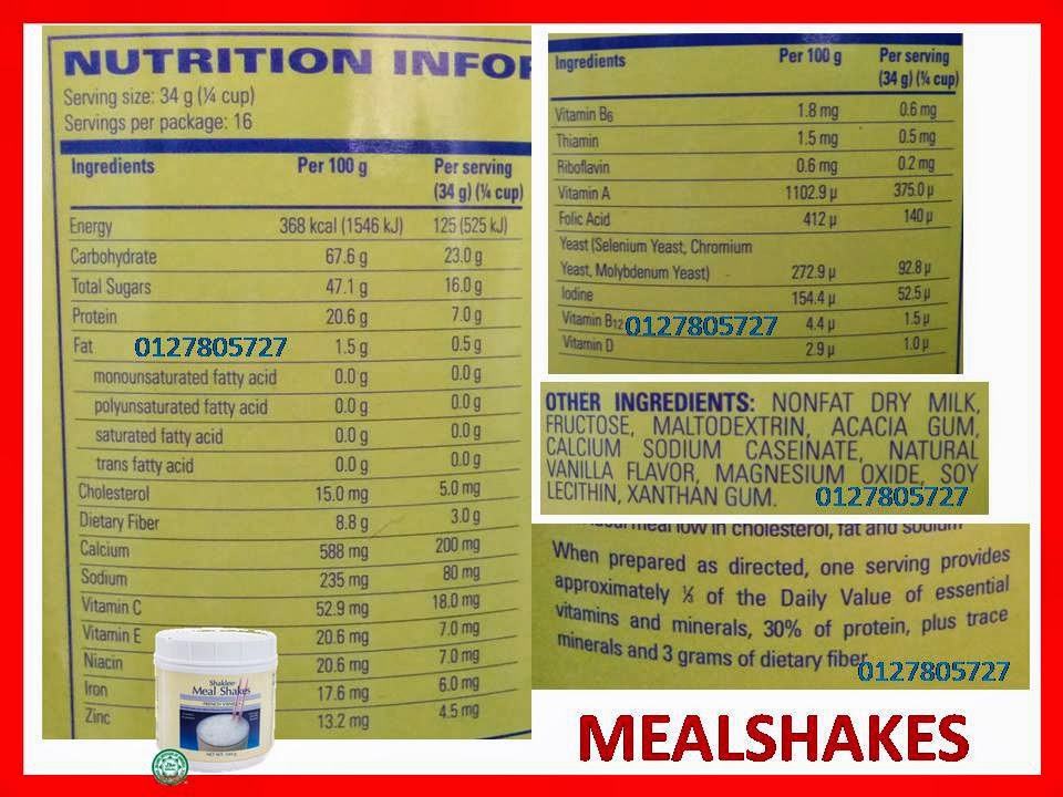 KELEBIHAN MEALSHAKE SHAKLEE Kanak-kanak Sehingga Dewasa