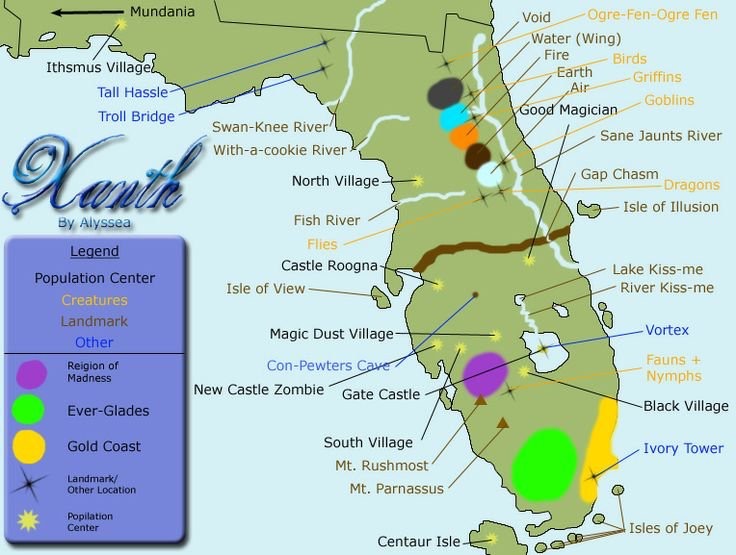 What's on my Mind: The Fantasy World of "Xanth"