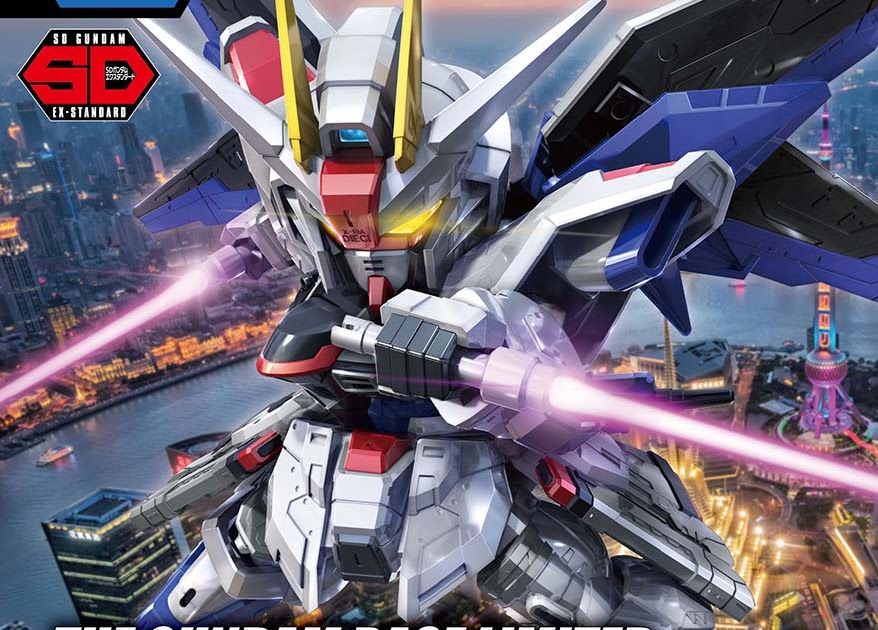 SD Lover: P-Bandai SD Gundam EX Standard Freedom Gundam Ver. GCP