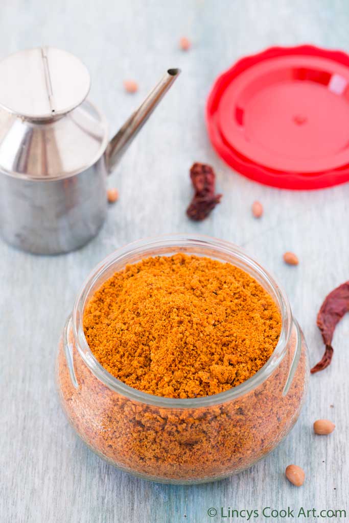 Peanut Idli podi| Peanut Chutney powder ~ Lincy's Cook Art