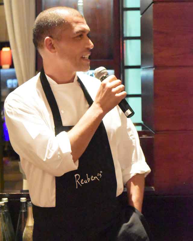 .: Dinner with Warwick and Reuben at The One & Only, Cape Town