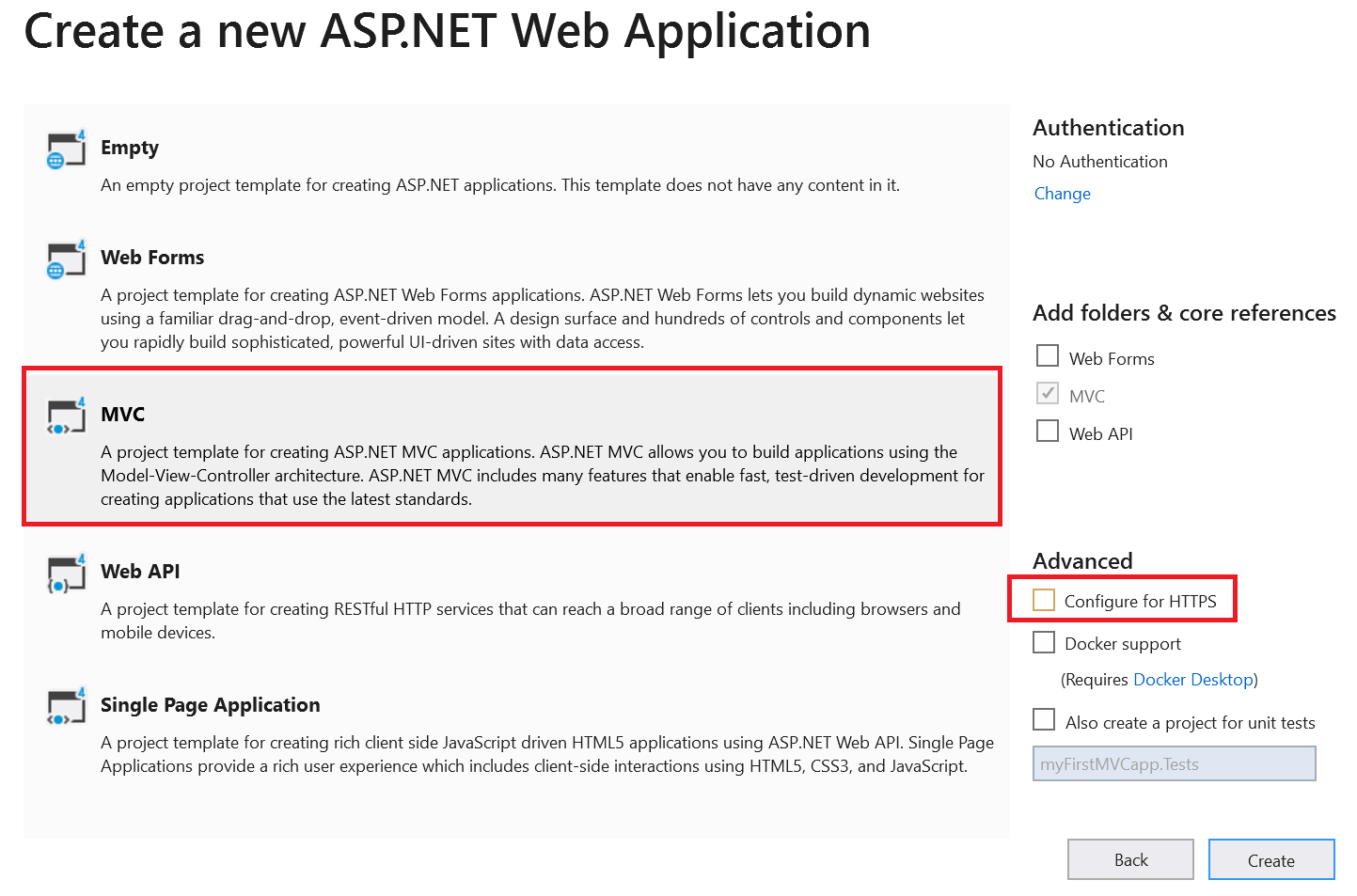 Creating First Asp Mvc Application In Vs 2019 Coreprogram