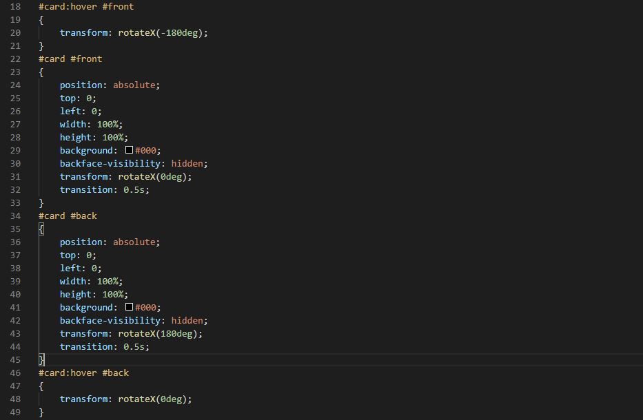 Website Programming Flip Card Animation Pure Html And Css In Responsive Way