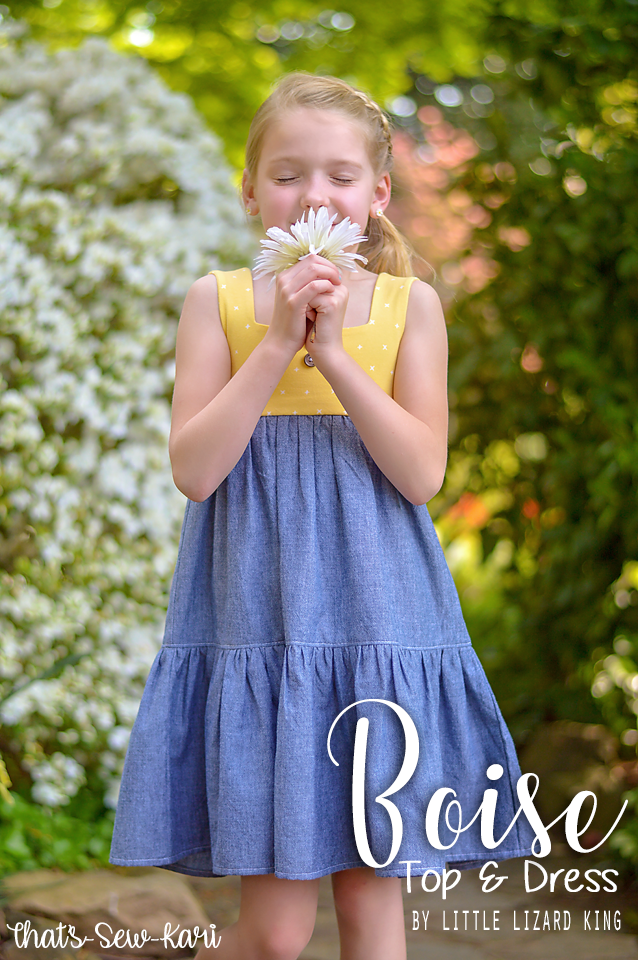Boise Top & Dress by Little Lizard King | That's-Sew-Kari