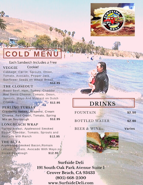 Surf Side Deli : Menu