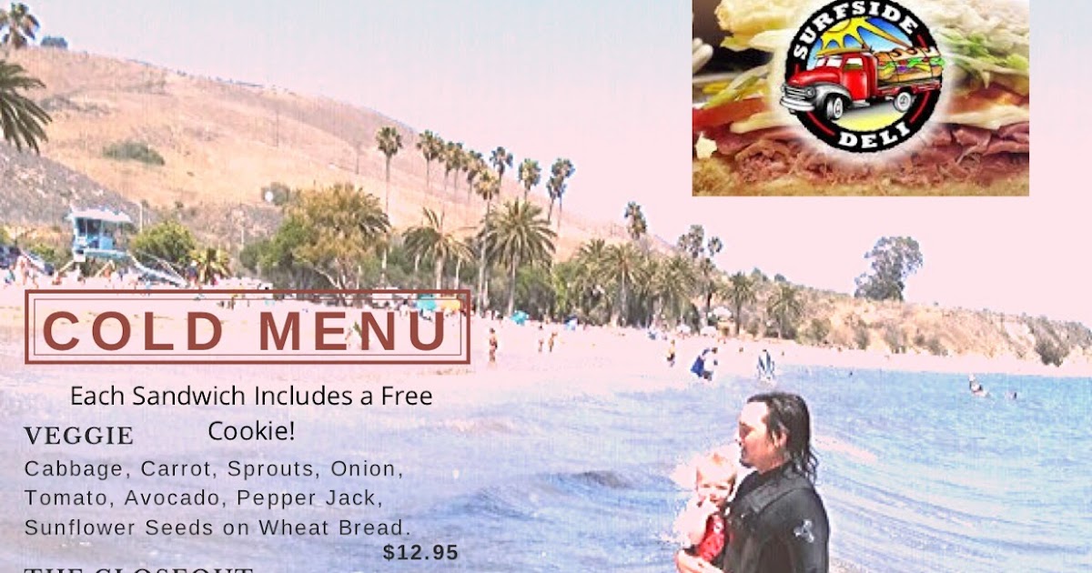 Surf Side Deli : Menu