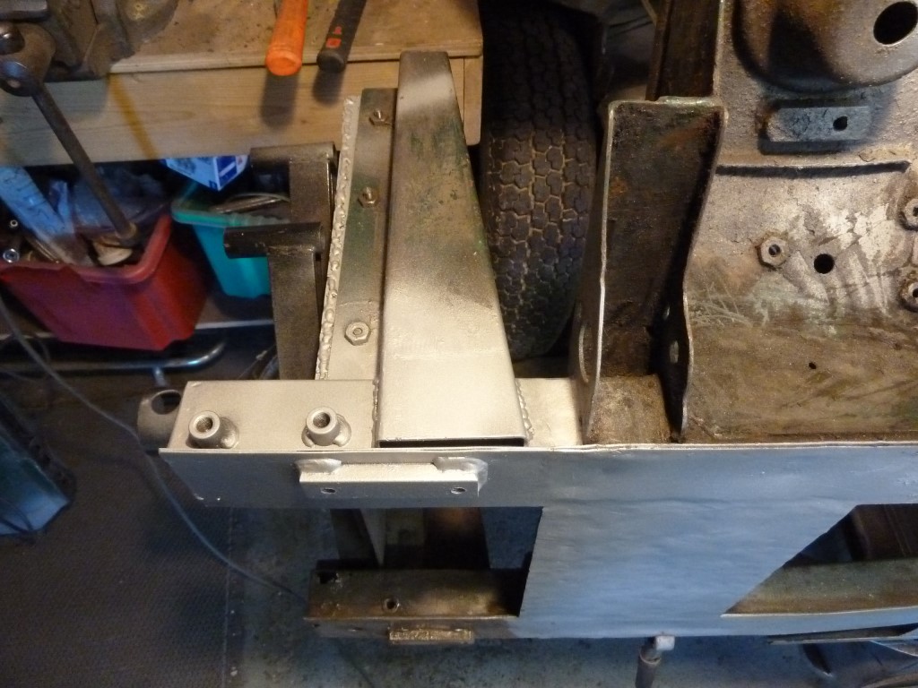 MG Midget 1965 MKII Restoration Project: Front Chassis Legs
