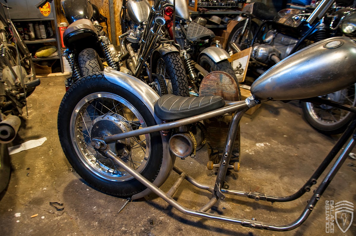 Counter Balance Motorcycles: XS 650 Pandemonium Choppers Build Off