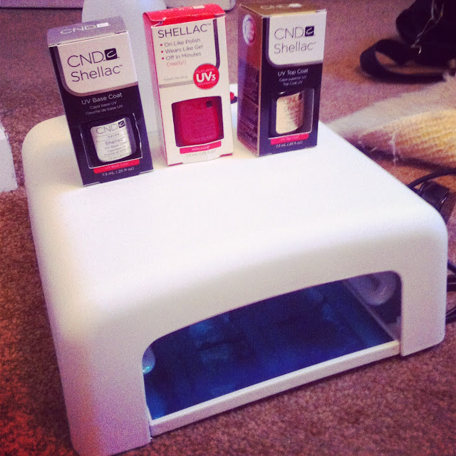 My first DIY Shellac Gel Manicure- Loving it :-) - where did you buy that?