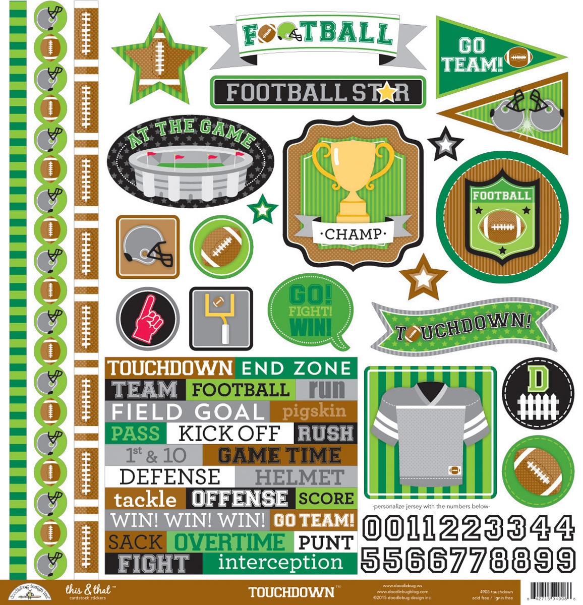 Doodlebug Design Inc Blog: Doodlebug Design's Sport Collections Revealed