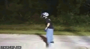 Jump Stunt Fail Gif | Best Gif Moments