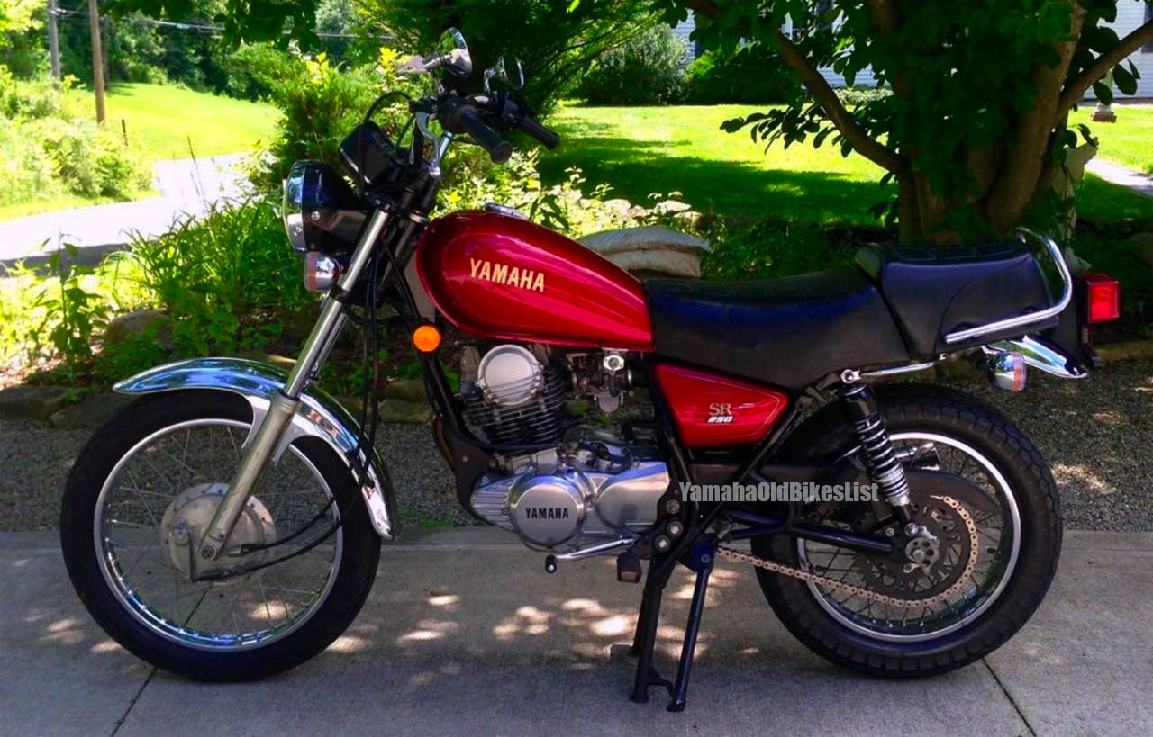 Yamaha SR 250 Specification - Yamaha Old Bikes List