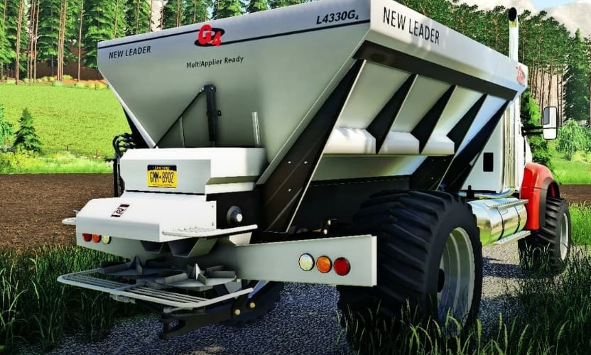 FS19 Kenworth T880 spreader v1.0 - FS 19 & 22 USA Mods Collection