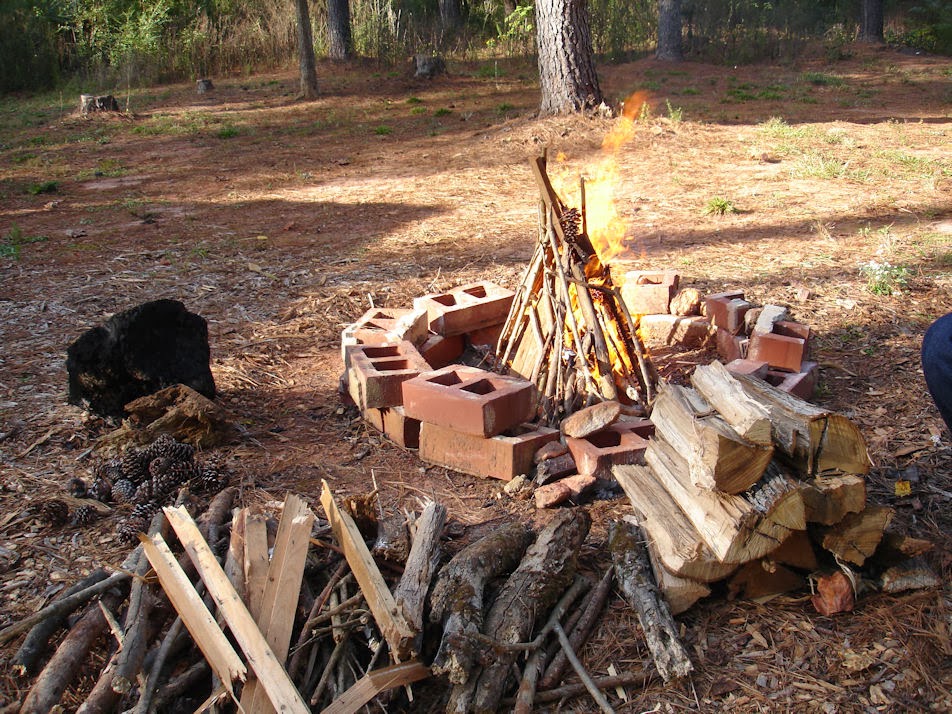 Blue Starr Gallery: Smoked Amberjack & RV Campfire