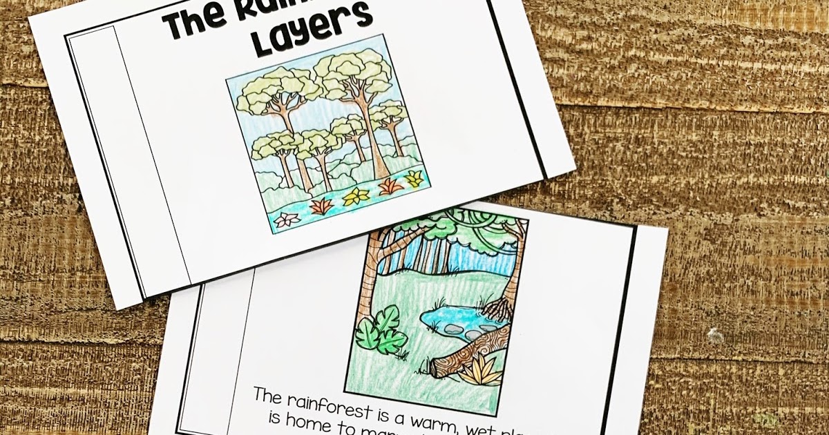 Rainforest ELA Unit for Kindergarten and 1st Grade | Busy Hands and Minds