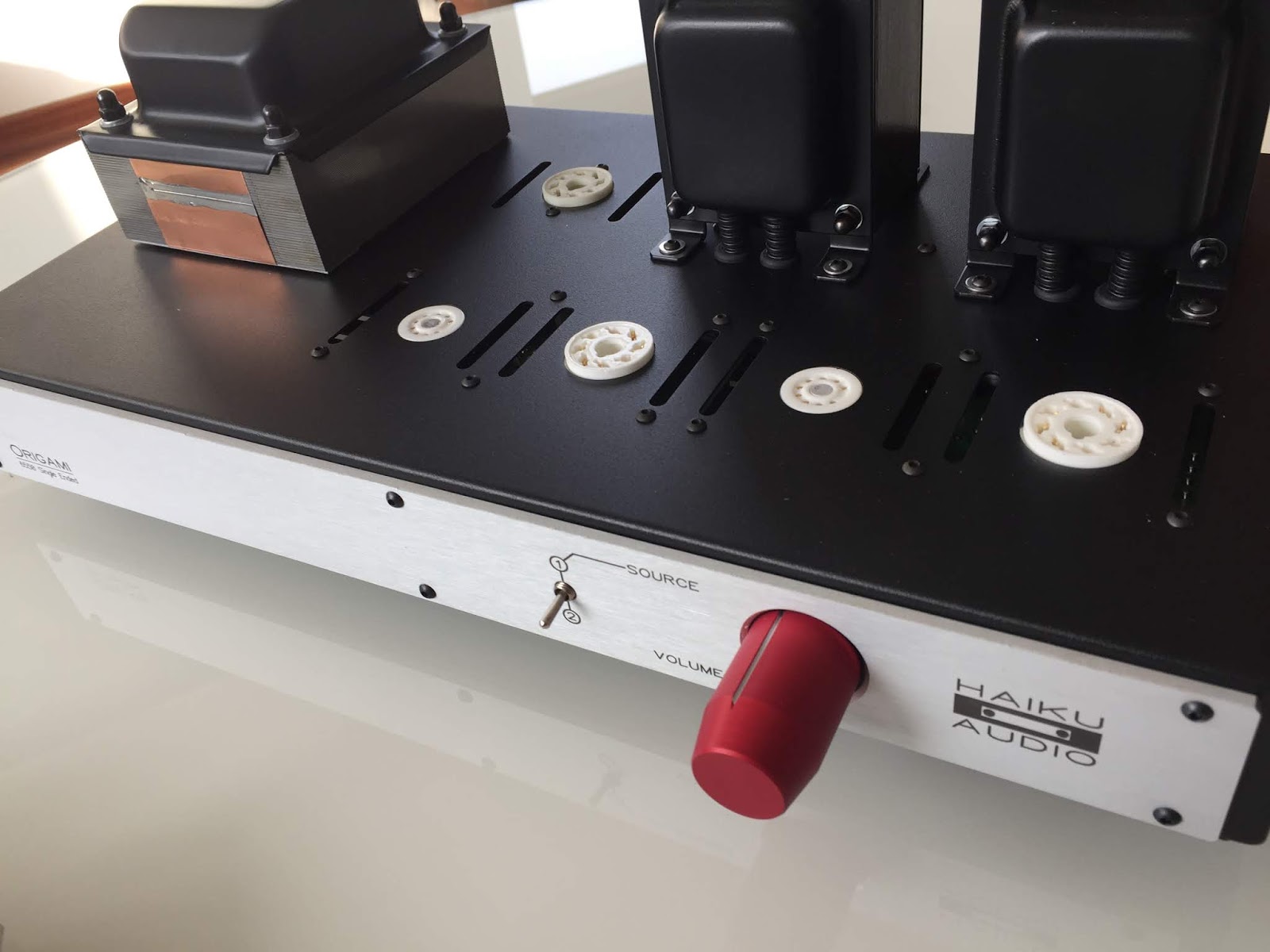 Stereo i Kolorowo - Underground: Wzmacniacz lampowy Haiku-Audio Origami ...