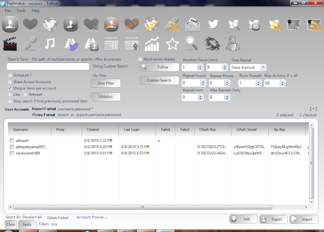 CARA MENGGUNAKAN SOFTWARE TWITTER AUTOMATION - NURULHUDA TUTORIAL