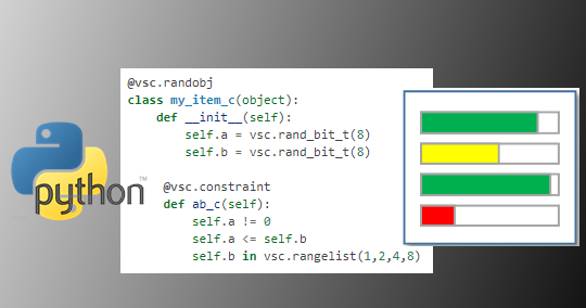 Bits Bytes And Gates Modeling Random Stimulus And Functional Coverage In Python