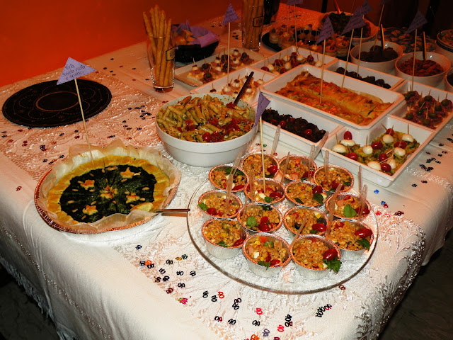 Tra pentole e coperchi... ...appunti di cucina: Qualche foto del buffet