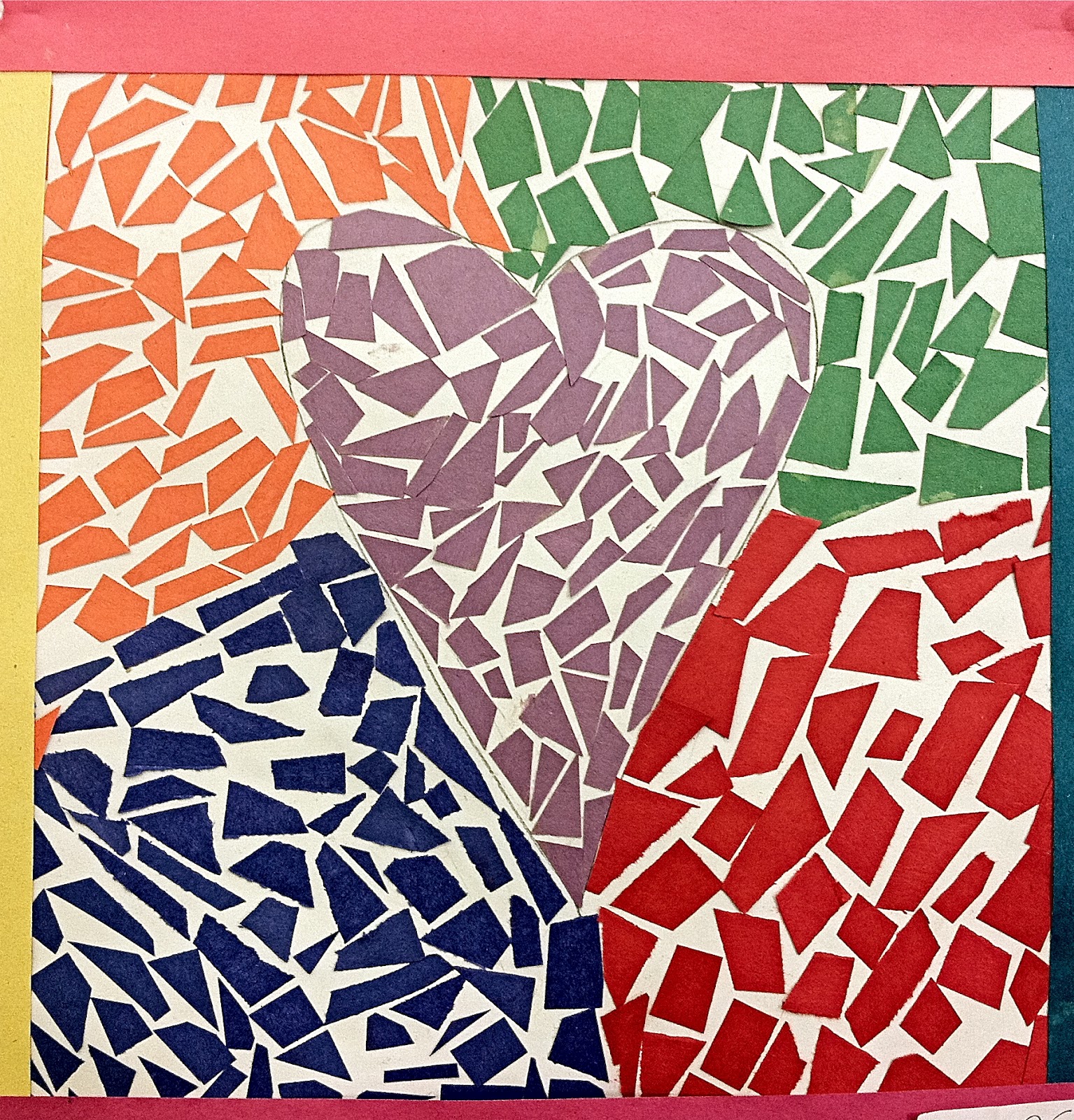 Avah Ham 3rd 5th Grade Art Projects
