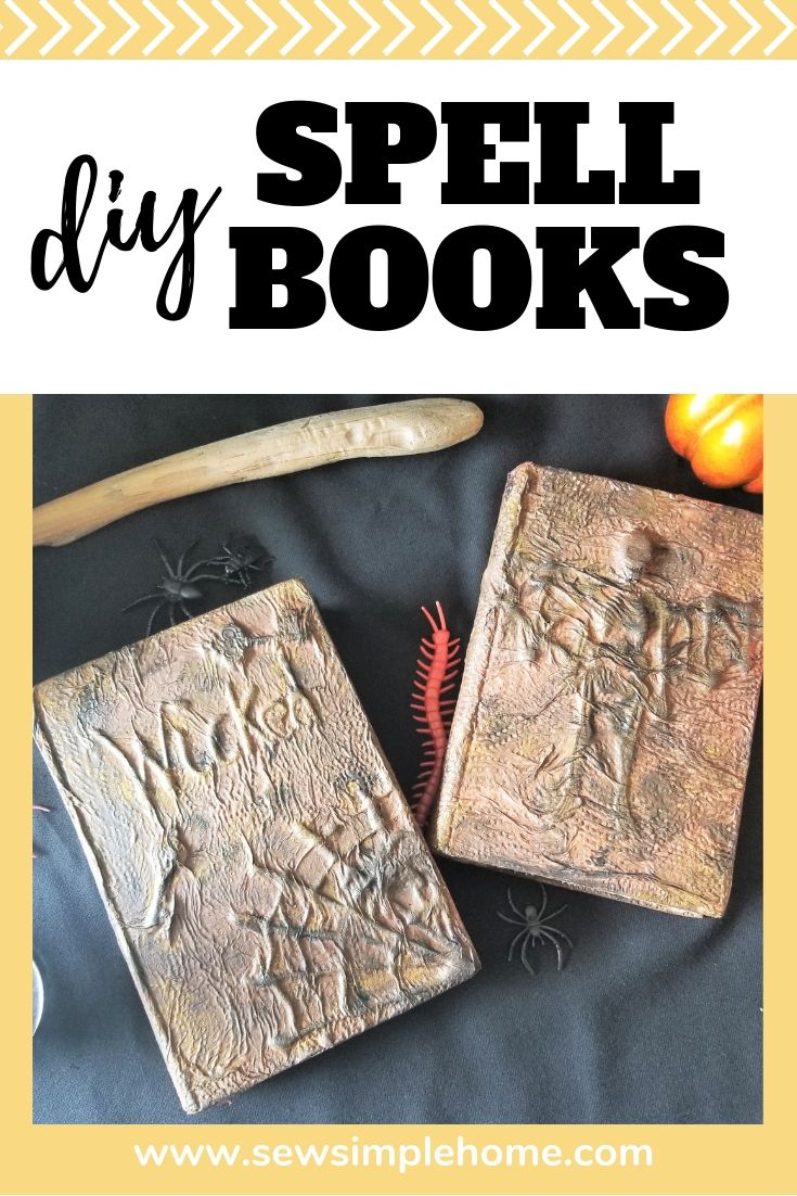 DIY Spell Books for Halloween | Sew Simple Home