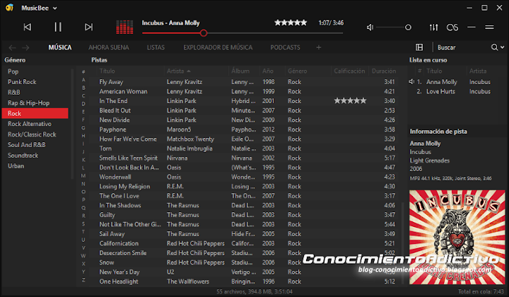 MusicBee [Freeware] - Un completo administrador y reproductor de música ...