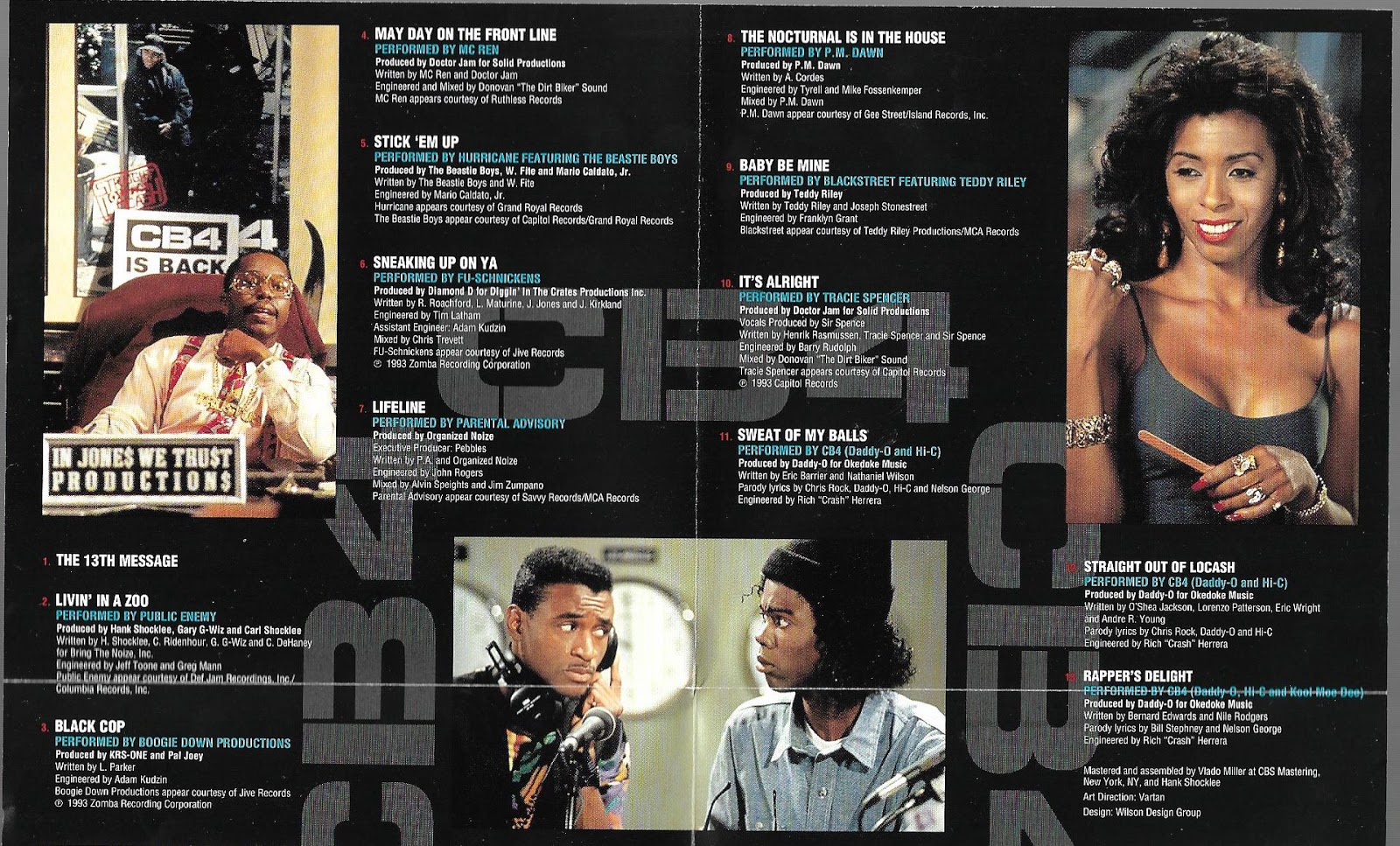 OLAS UN BEKONS HIP-HOP & FUNK BLOG: Various Artists - CB4 Soundtrack (1992) (CD) (FLAC + 320 kbps)