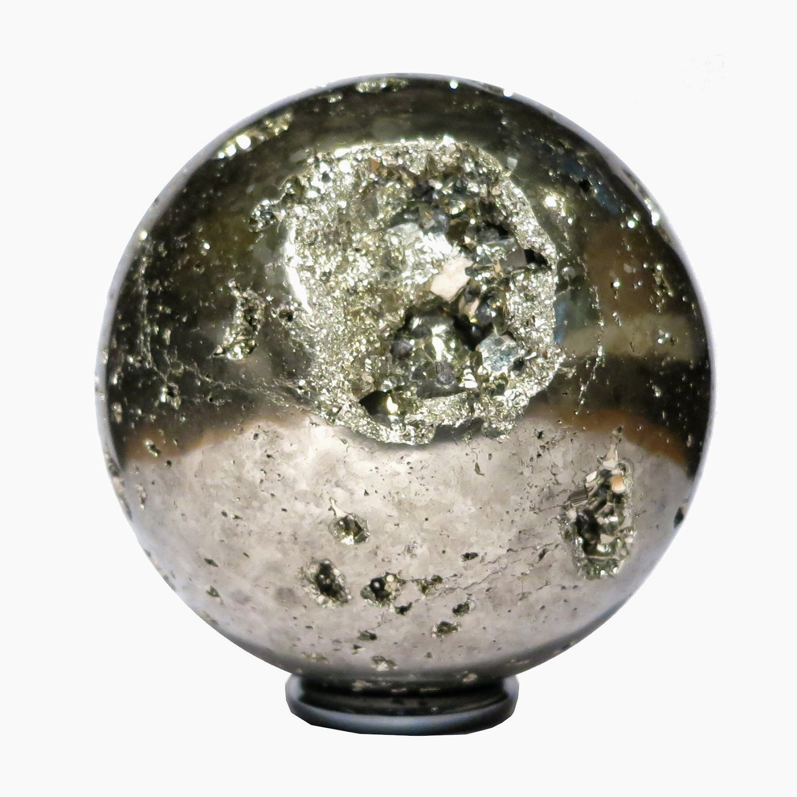 I Dig Crystals Blog: New Balls: Pyrite, Polychrome Jasper, Amazonite